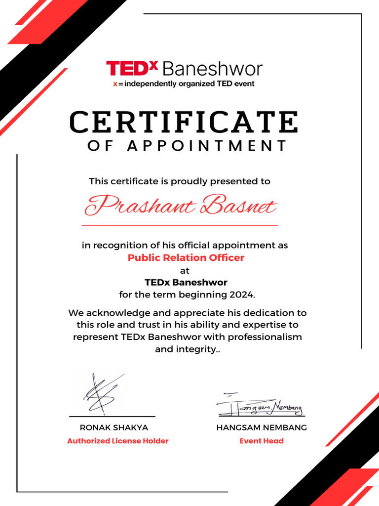 Tedx Baneshwor | PDF