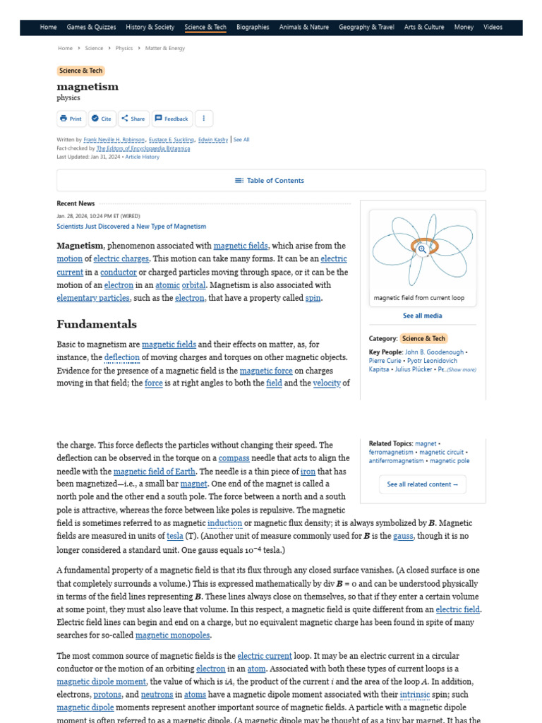 Understanding Magnetism Basics | PDF | Magnetism | Magnetic Field