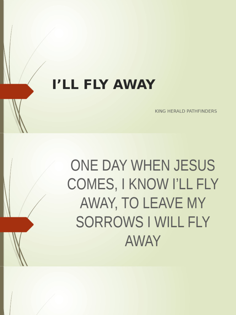 I'll Fly Away | PDF