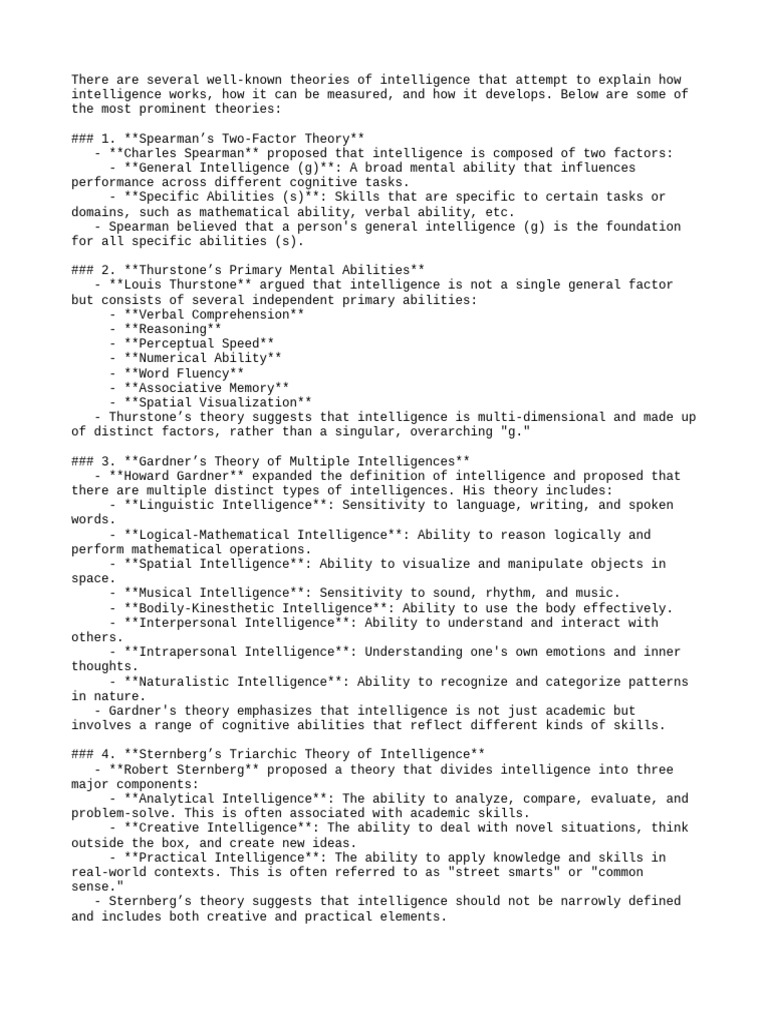 3 | PDF | Intelligence | Cognitive Development