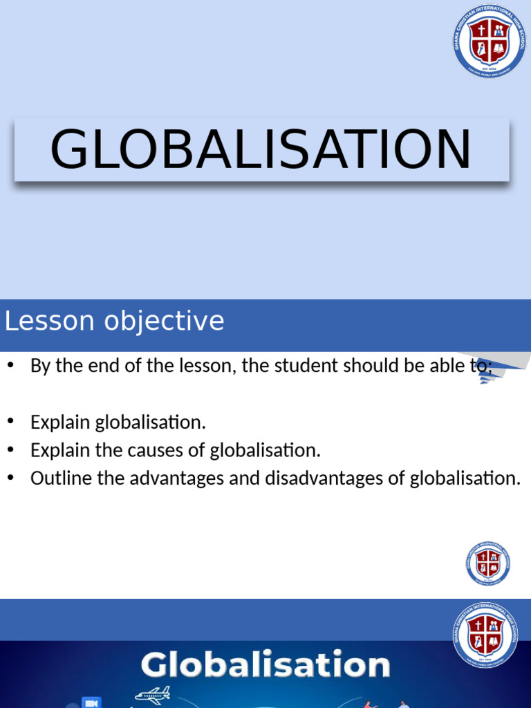 Week 3 Globalisation | PDF | Globalization | Free Trade
