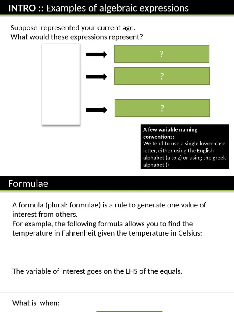 Chapter 22-Setting Up Equations To Solve Problems | PDF | Variable (Mathematics) | Equations