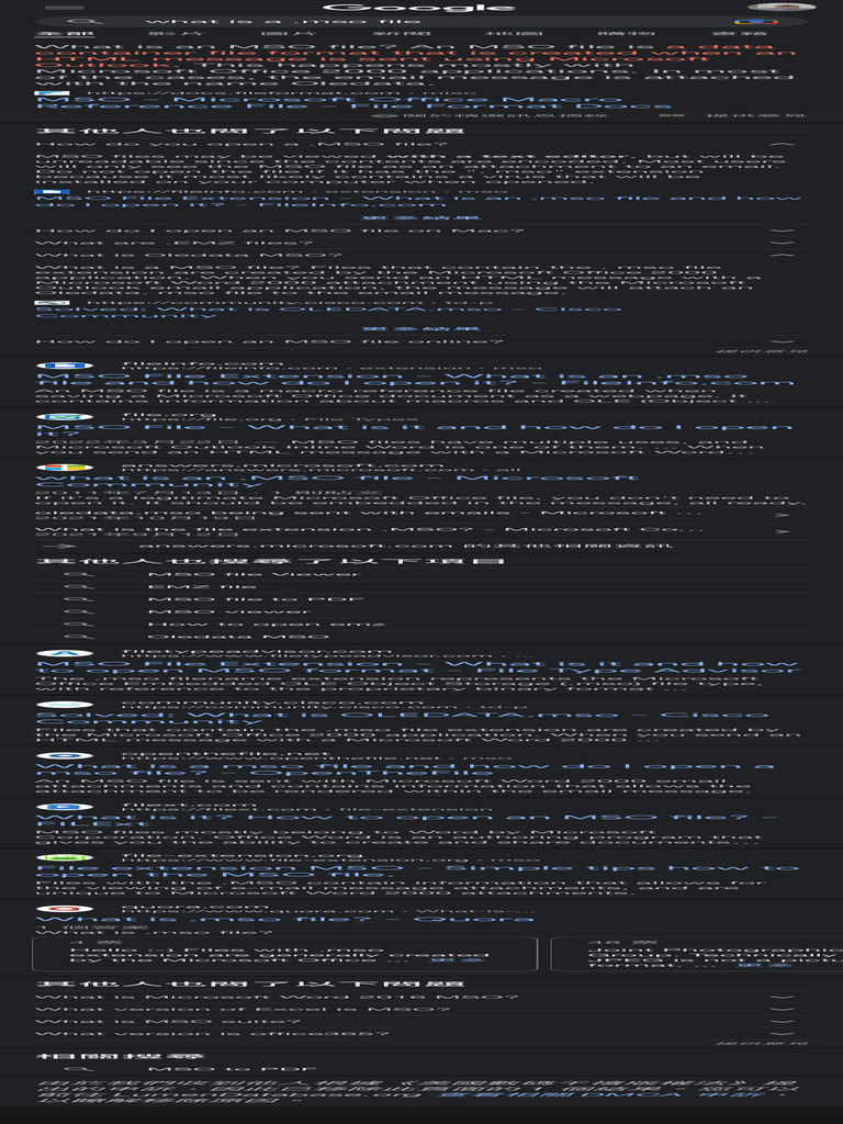 what is a .mso file - Google 搜尋 | PDF | File Format | Microsoft Outlook