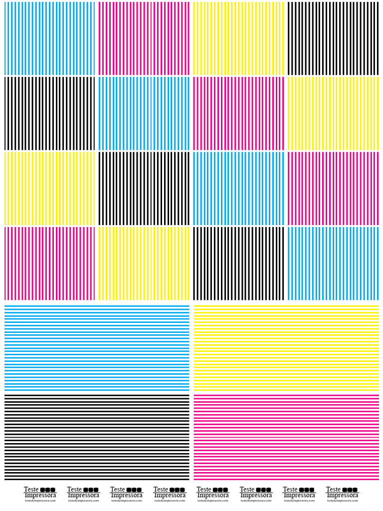 Teste Impressao Linhas Cores 010004 | PDF