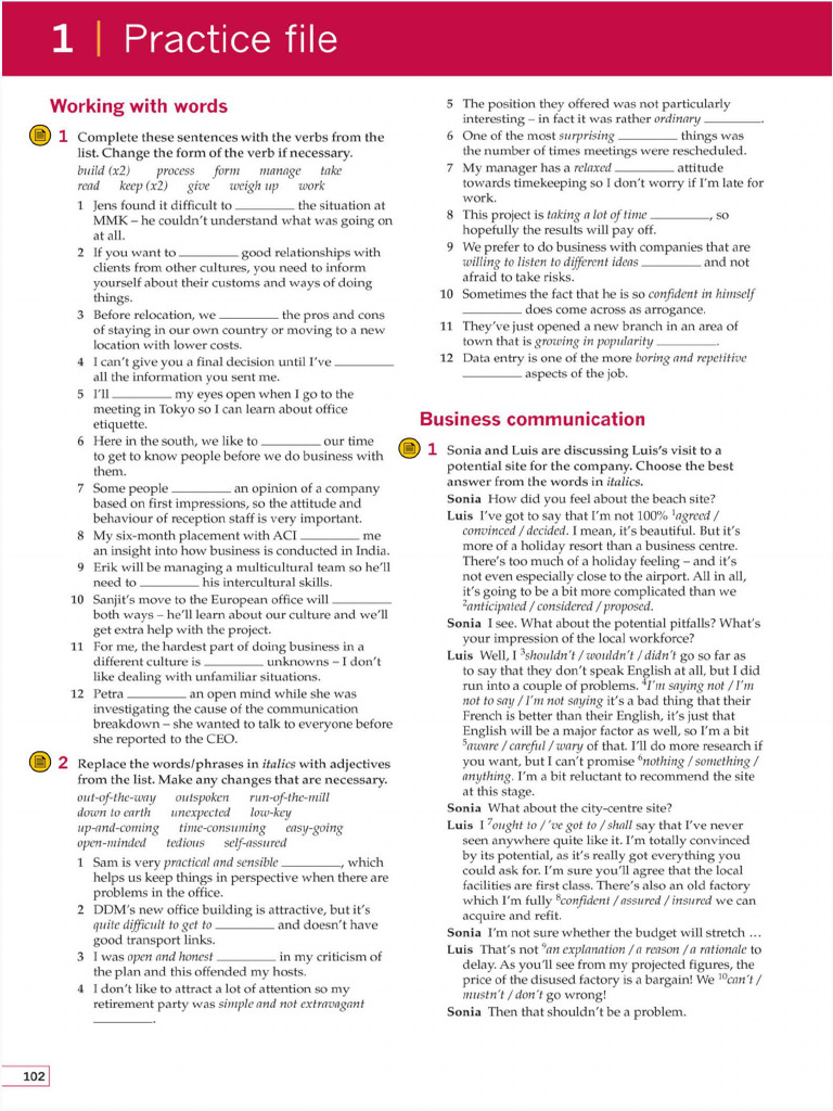 Advanced Practice File | PDF