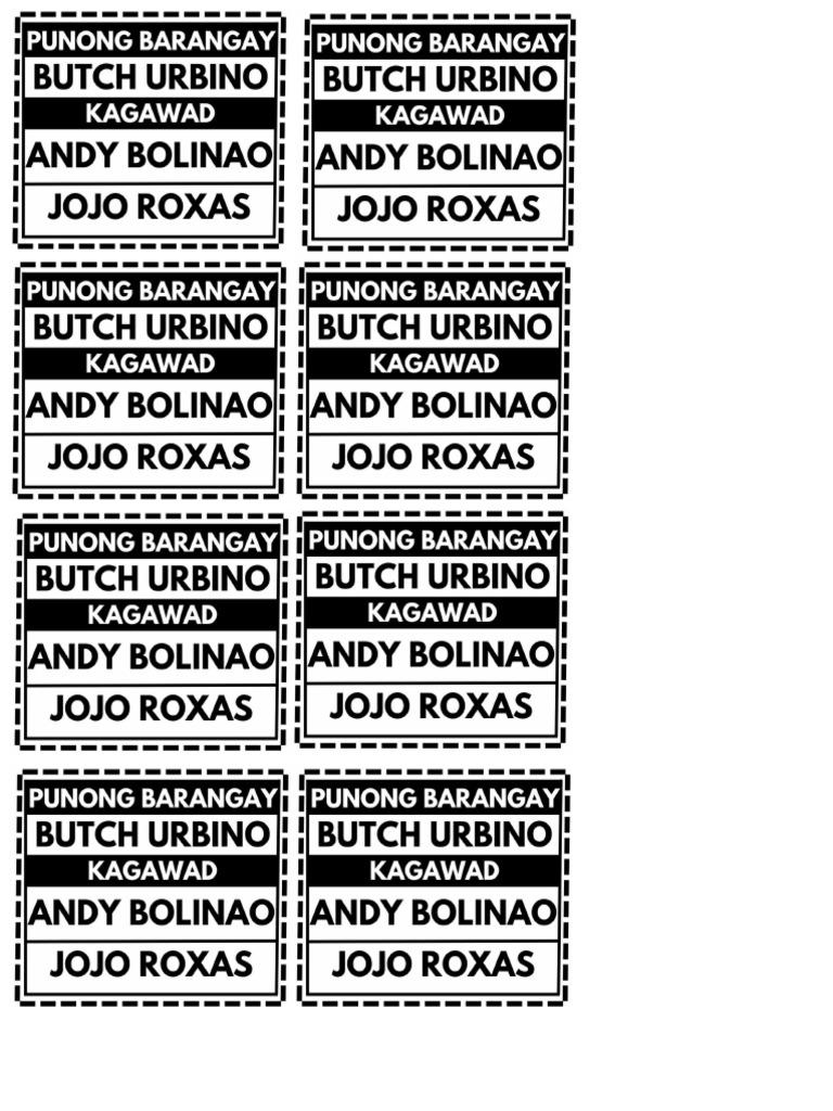 Sample Ballot (Aj) | PDF
