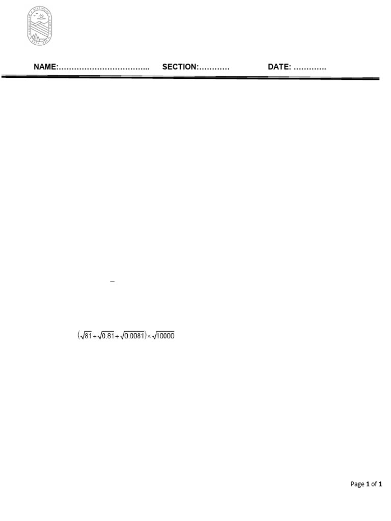 Class 8 Maths Ch 5 Revision Worksheet | PDF