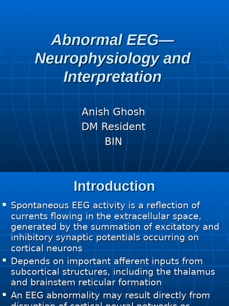 Abnormal EEG | PDF | Electroencephalography | Cerebral Cortex