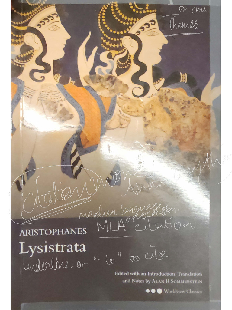 ECL Lysistrata Aristophanes Book | PDF