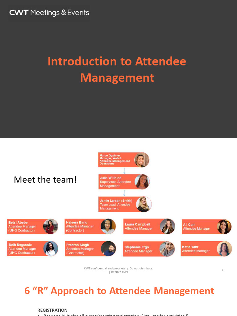 Attendee Management Guide | PDF | Websites | Faq