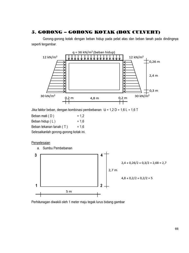 METODE CROSS Bab V | PDF
