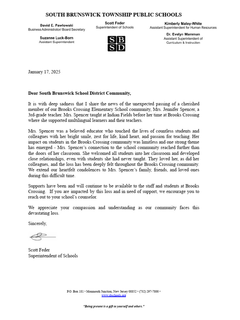 District Letter | PDF