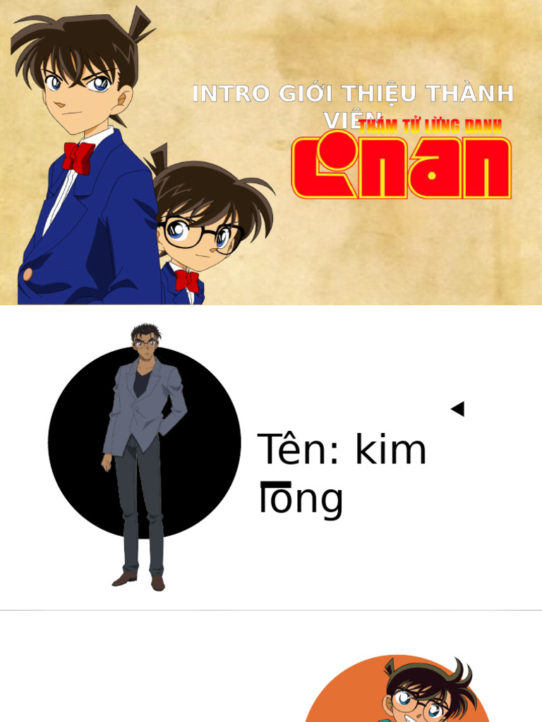Intro giới thiệu thành viên kiểu Conan PPT - www.paopoi.xyz (1) | PDF