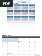 2025 Payday & Holiday Calendar | PDF