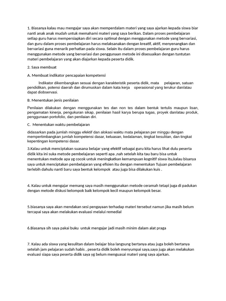 Metode Pembelajaran Efektif untuk Guru | PDF