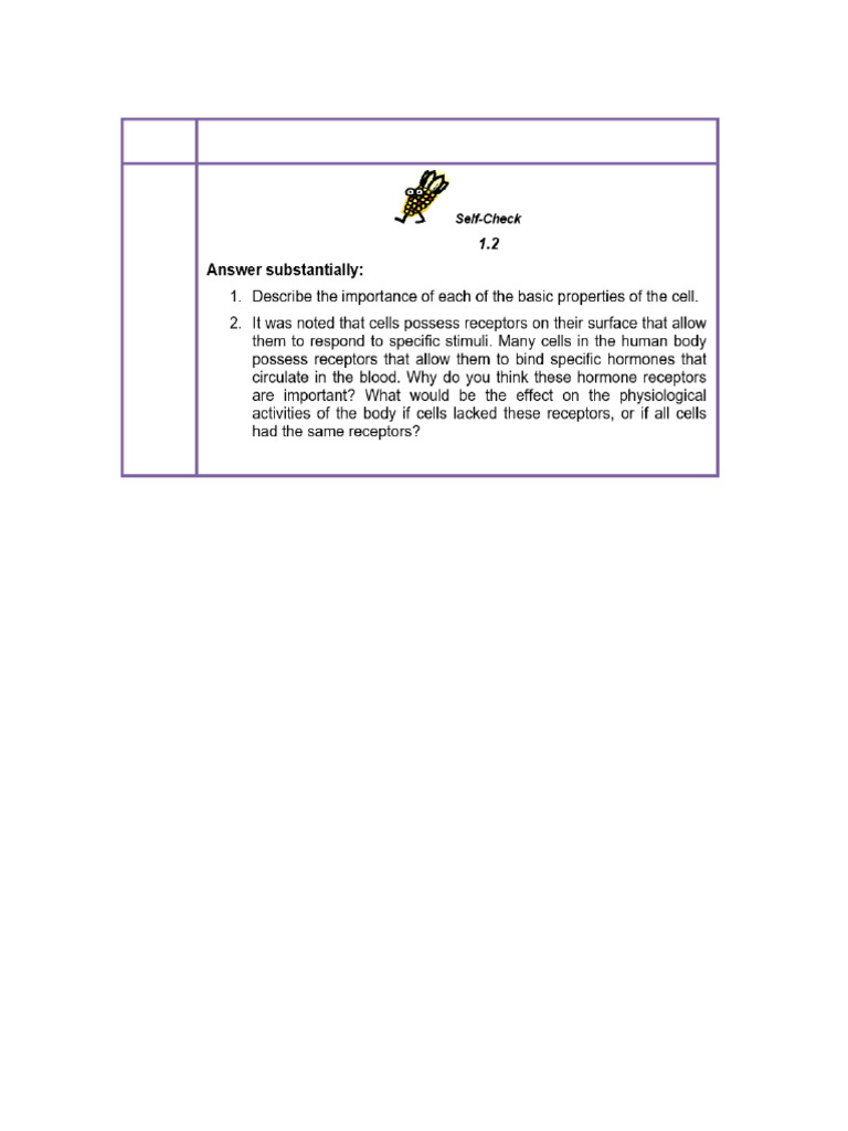 Self Check 1.2 For Module 1 | PDF