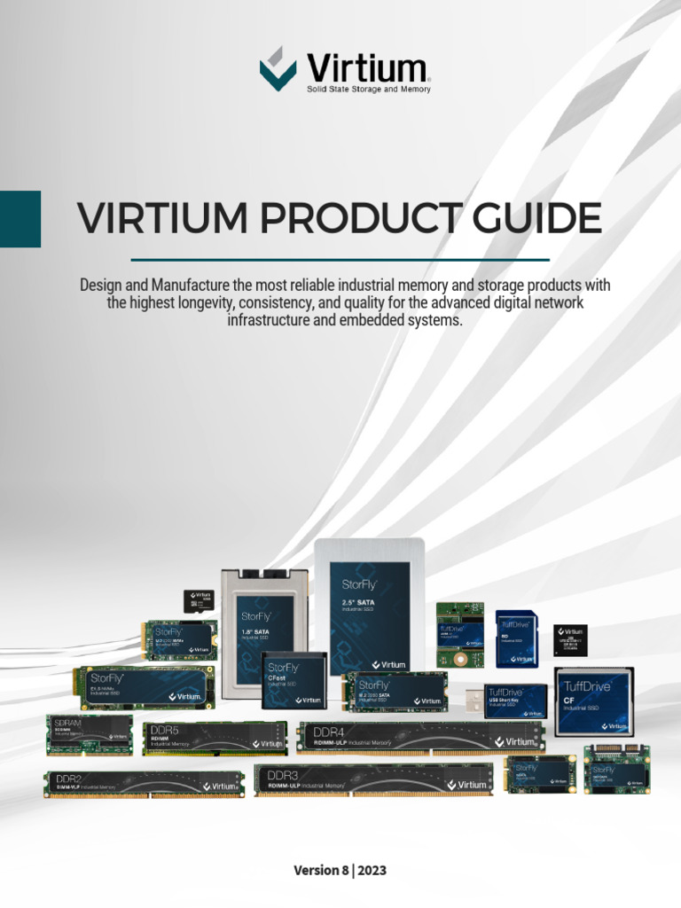 Virtium TuffDrive Product Overview | PDF | Solid State Drive | Flash Memory
