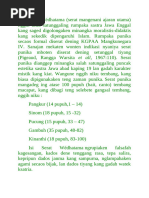Tabel Sengkalan dan Watak Angka | PDF