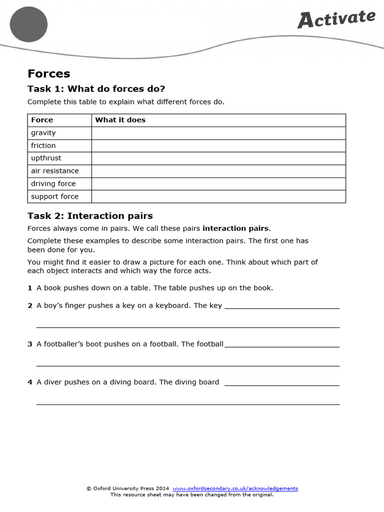 End of Unit revision | PDF | Force | Applied And Interdisciplinary Physics