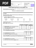 Kansas City Cardiomyopathy Questionnaire | PDF | Causes Of Death ...
