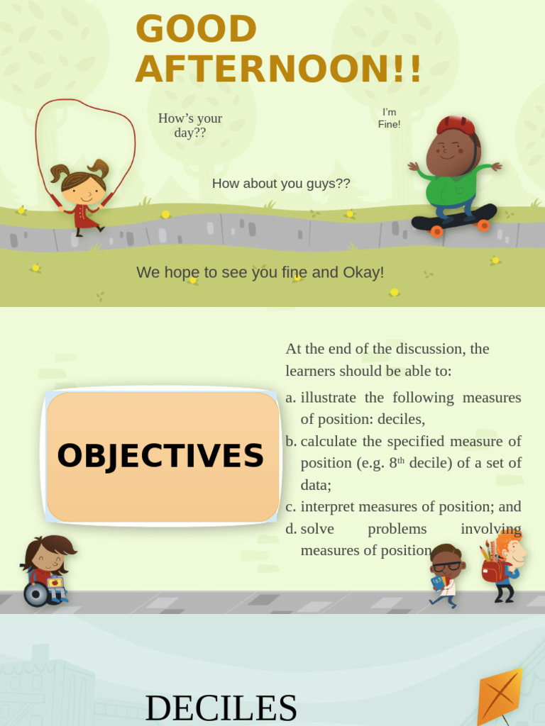 DECILES Ungrouped Data | PDF | Interpolation | Applied Mathematics