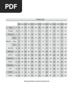 Midland Brick Coursing Chart | PDF | Brick | Masonry