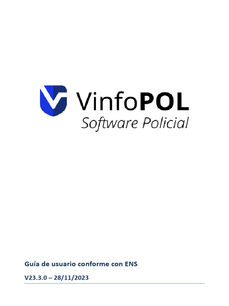 Guia Uso Vinfo_POL | PDF | Información | Usuario (informática)