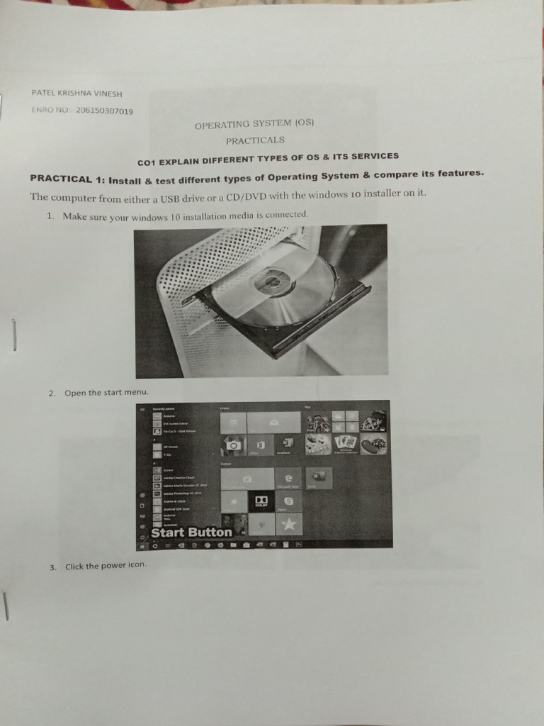 7019 - Os Practical | PDF