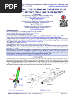 Understanding Rocket Nose Cones | PDF | Aerodynamics | Rocket