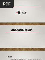 Risk and Hazzard Tagalog | PDF
