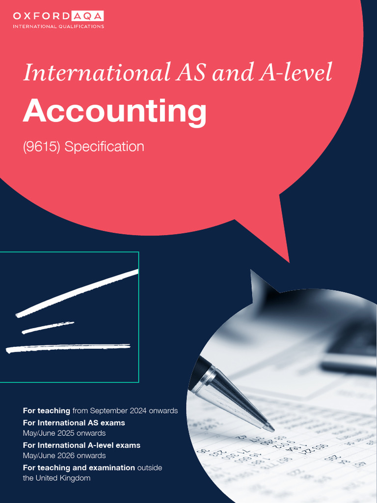G02558a OxfordAQA AS and A Level Accounting Spec v1.0 WEB 1 | PDF ...