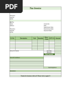 Laundry Bill Format 01 | PDF