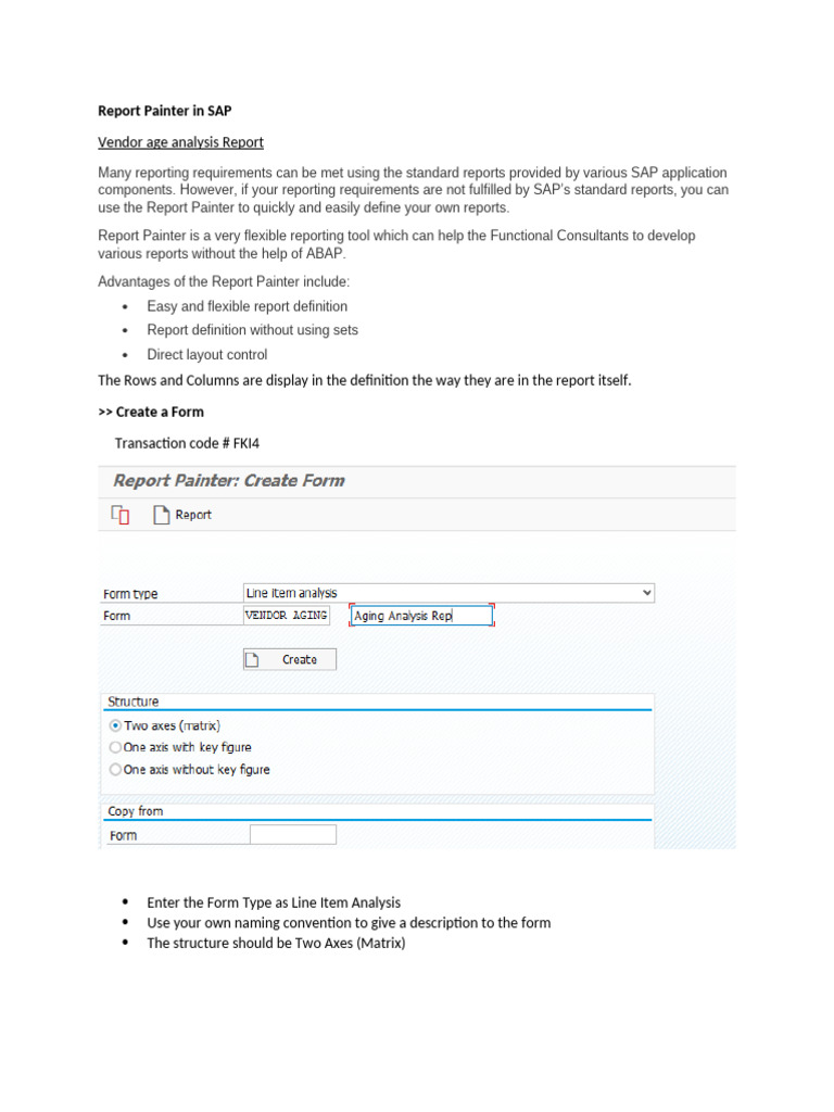 Vendor Age Analysis Report Painter | PDF | Software Engineering | Computer Programming