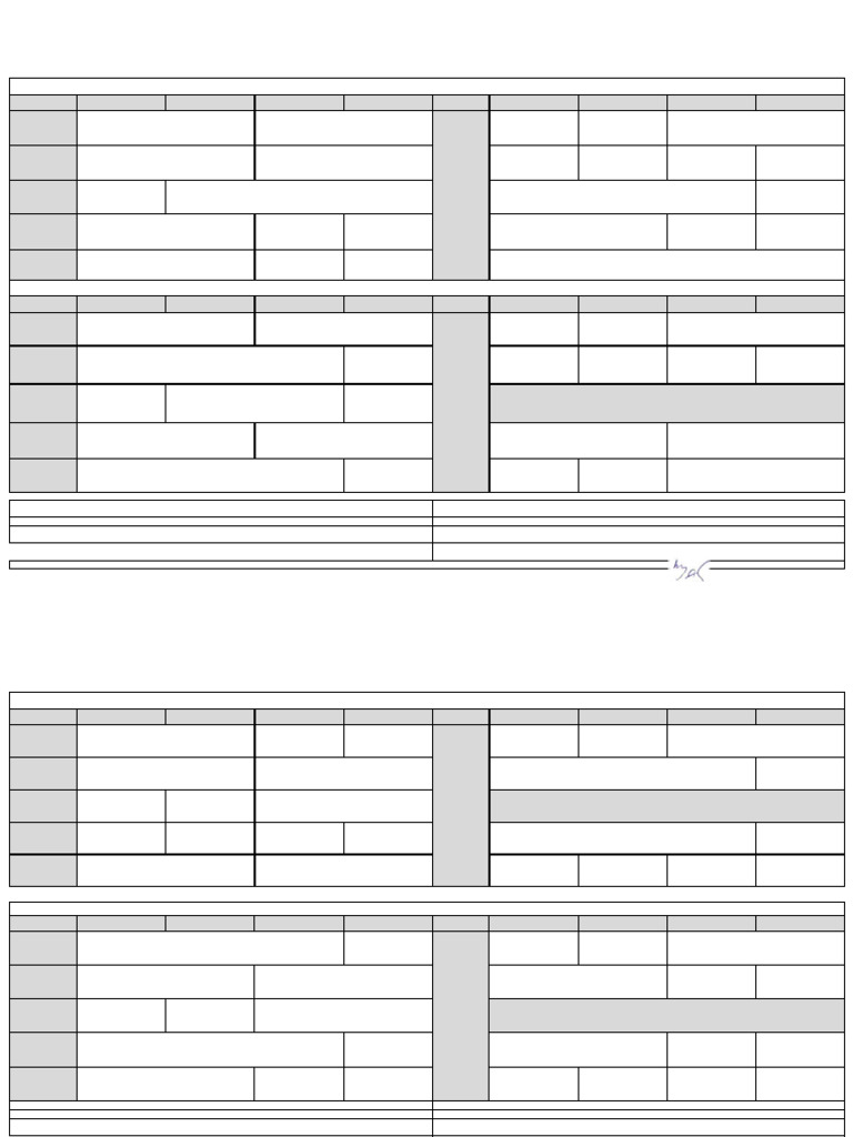 BSCS Time Table For Fall 2024 3.0 Revised | PDF | Computing | Computer ...