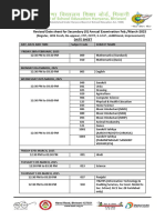 SSC & HSC Exam Fee Structure 2025 | PDF | Educational Stages | Adolescence