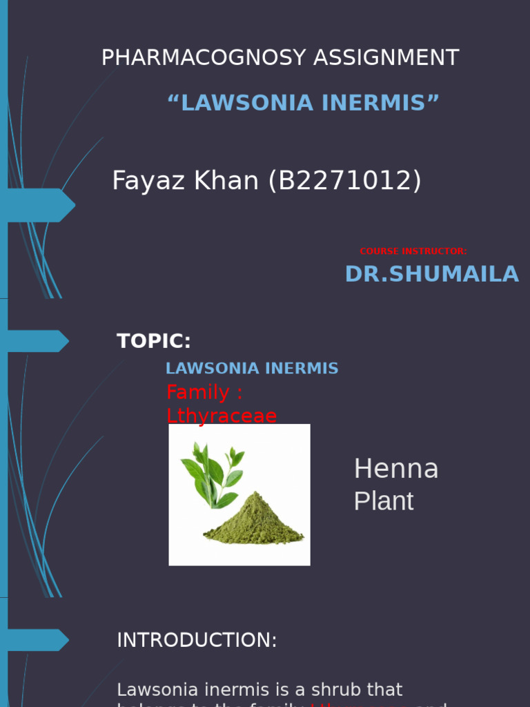 Fayaz Khan 12 Cognosy | PDF | Antimicrobial | Pharmacognosy