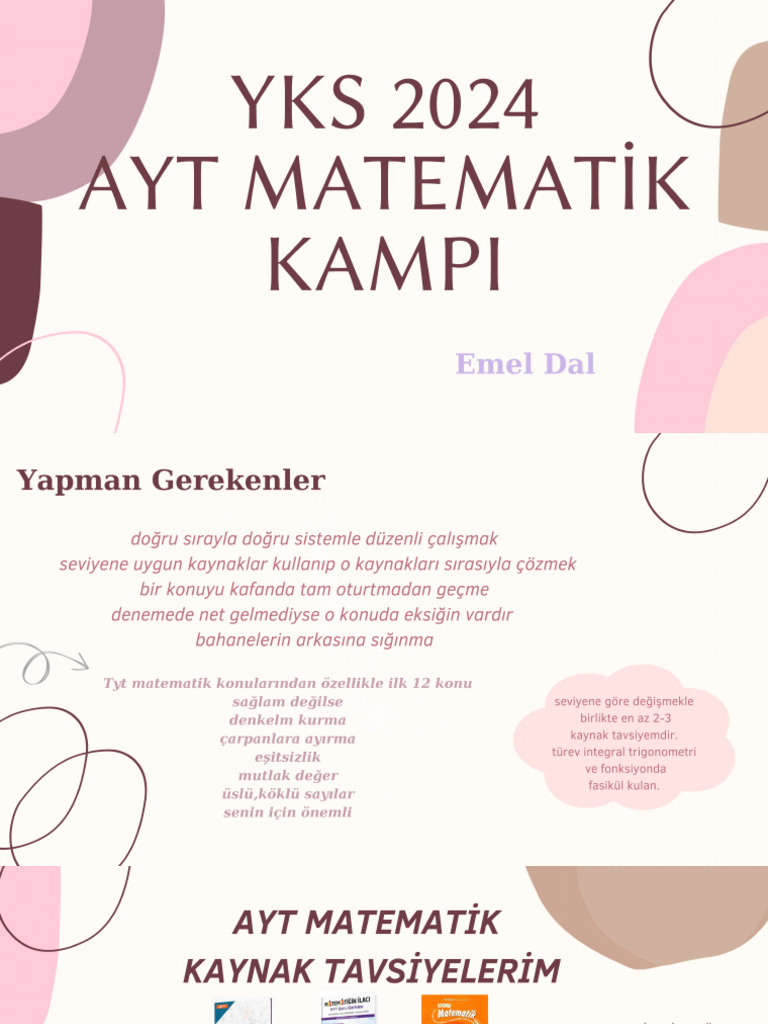 Ayt Matematik Kamp | PDF