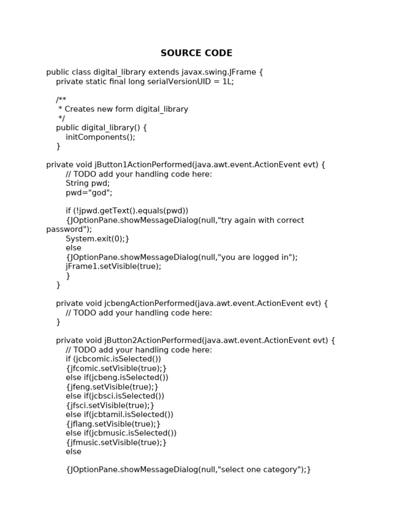 Digital Library Netbeans Project | PDF | Computer Engineering | Systems Architecture