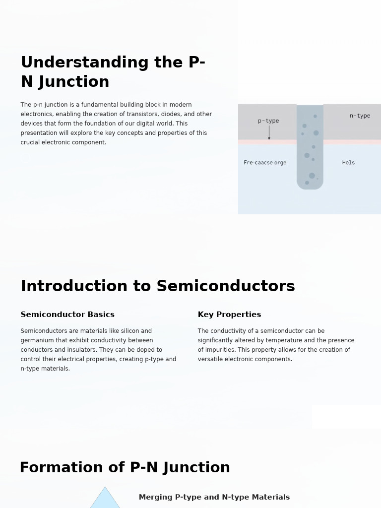Understanding-the-P-N-Junction | PDF | P–N Junction | Diode