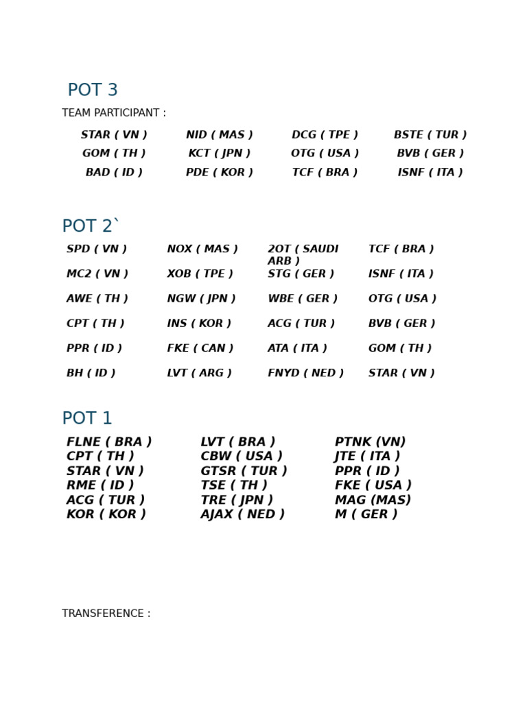 Pot 3 | PDF