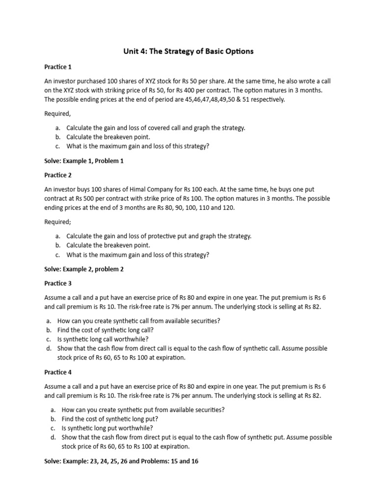 Unit 4 Questions | PDF