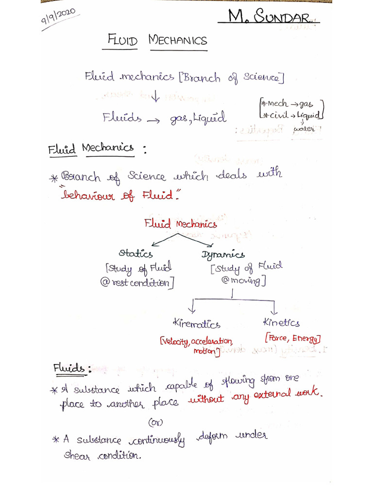 Notes by M.Sundar | PDF