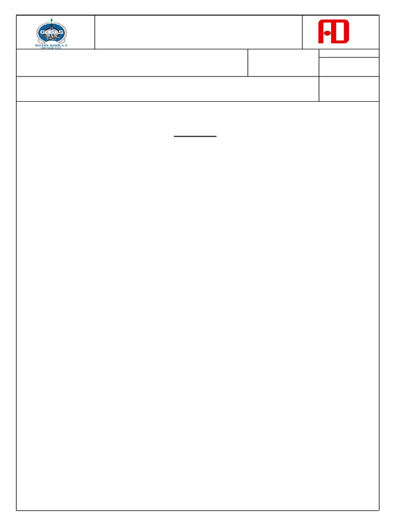 Pneumatic Test Procedure RF Pad | PDF