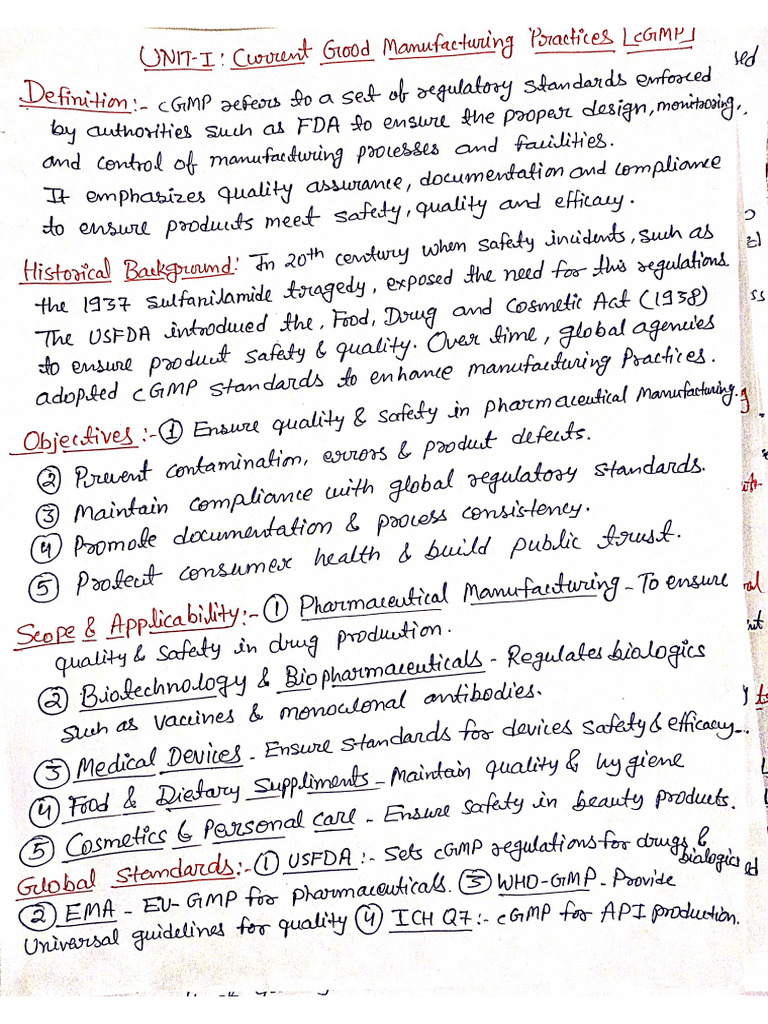 CGMP Introduction | PDF