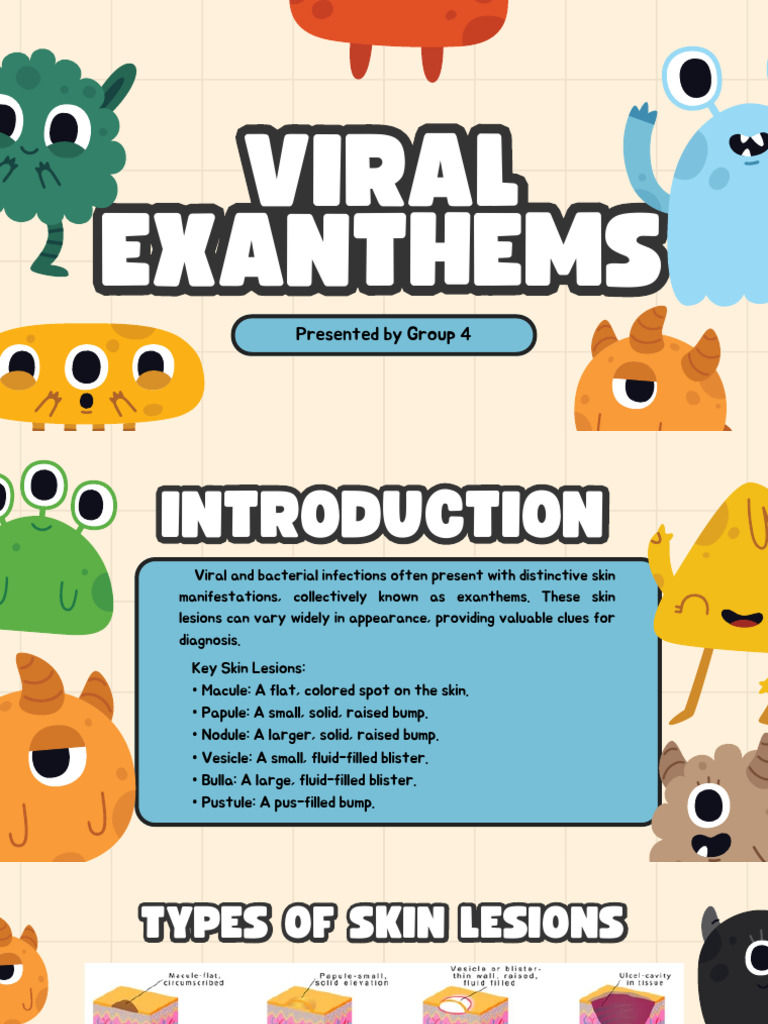 Viral Exanthems | PDF | Smallpox | Measles