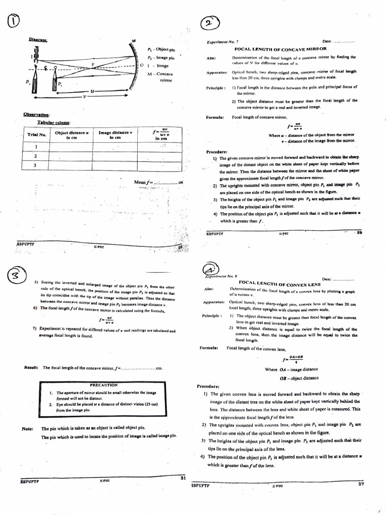 2nd PUC LAB | PDF | Electrical Resistance And Conductance | Electrical ...