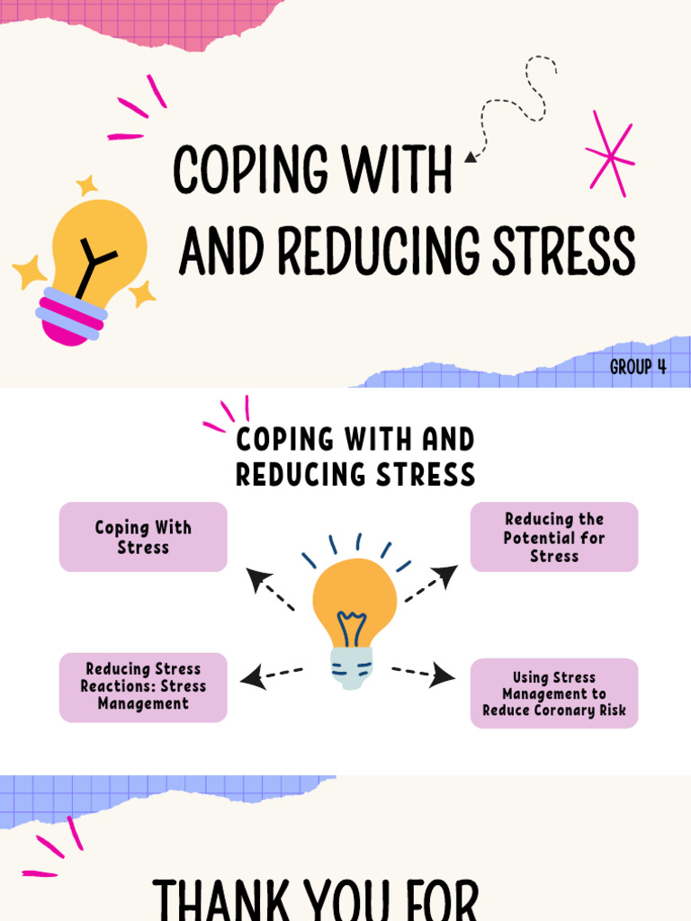 Coping With and Reducing Stress | PDF | Coronary Artery Disease ...