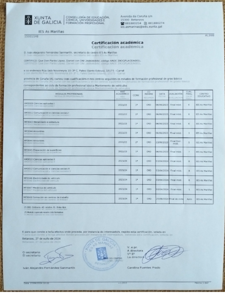 Título Dani 1 | PDF