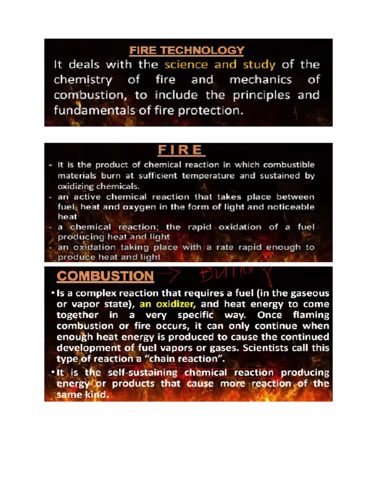Fire Classification and Safety Guide | PDF