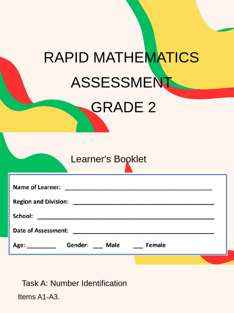 Rapid Mathematics Assessment Grade 2 | PDF